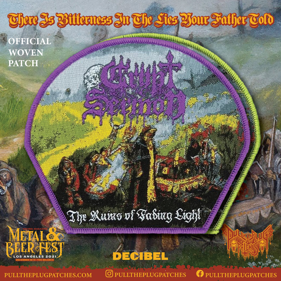 Crypt Sermon – Pull The Plug Patches