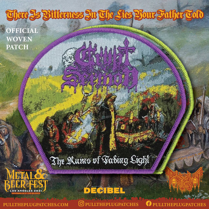 Crypt Sermon – Pull The Plug Patches