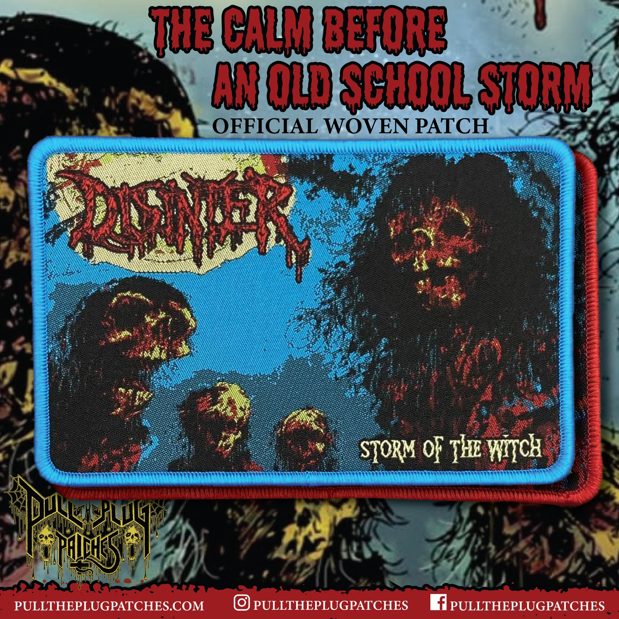 Disinter – Pull The Plug Patches