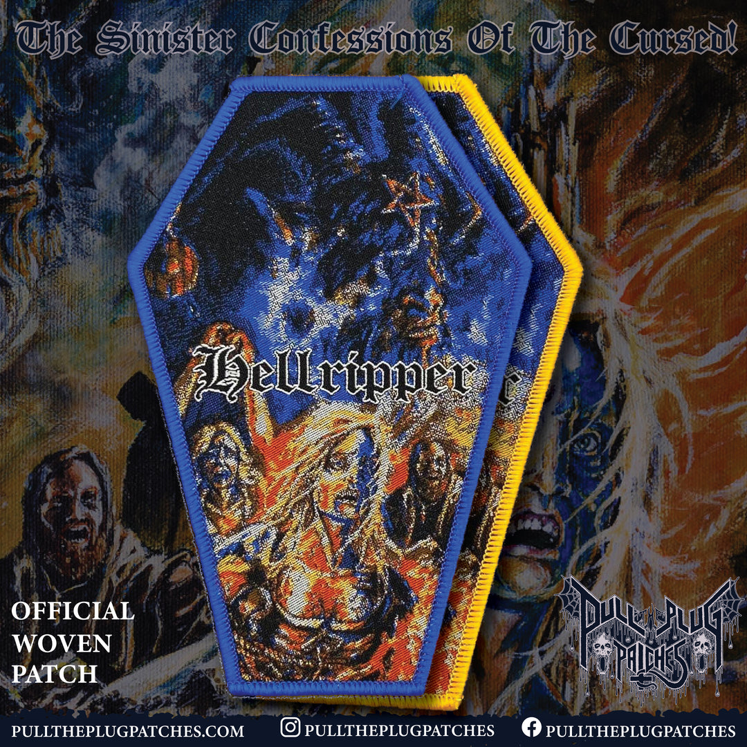 Hellripper – Pull The Plug Patches