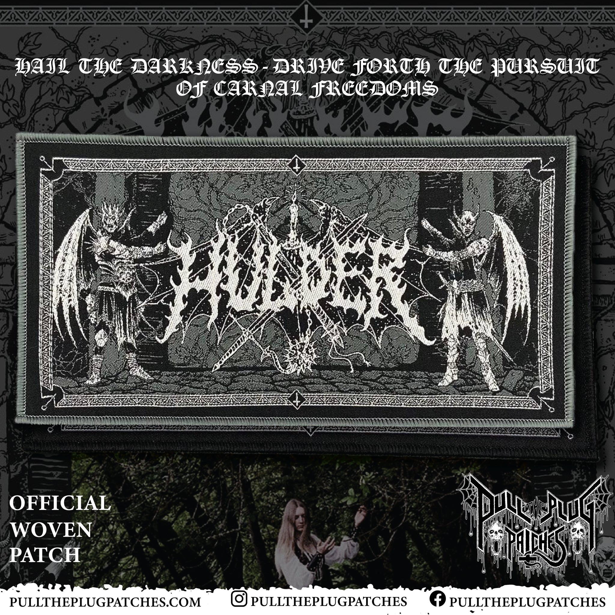 Hulder – Pull The Plug Patches