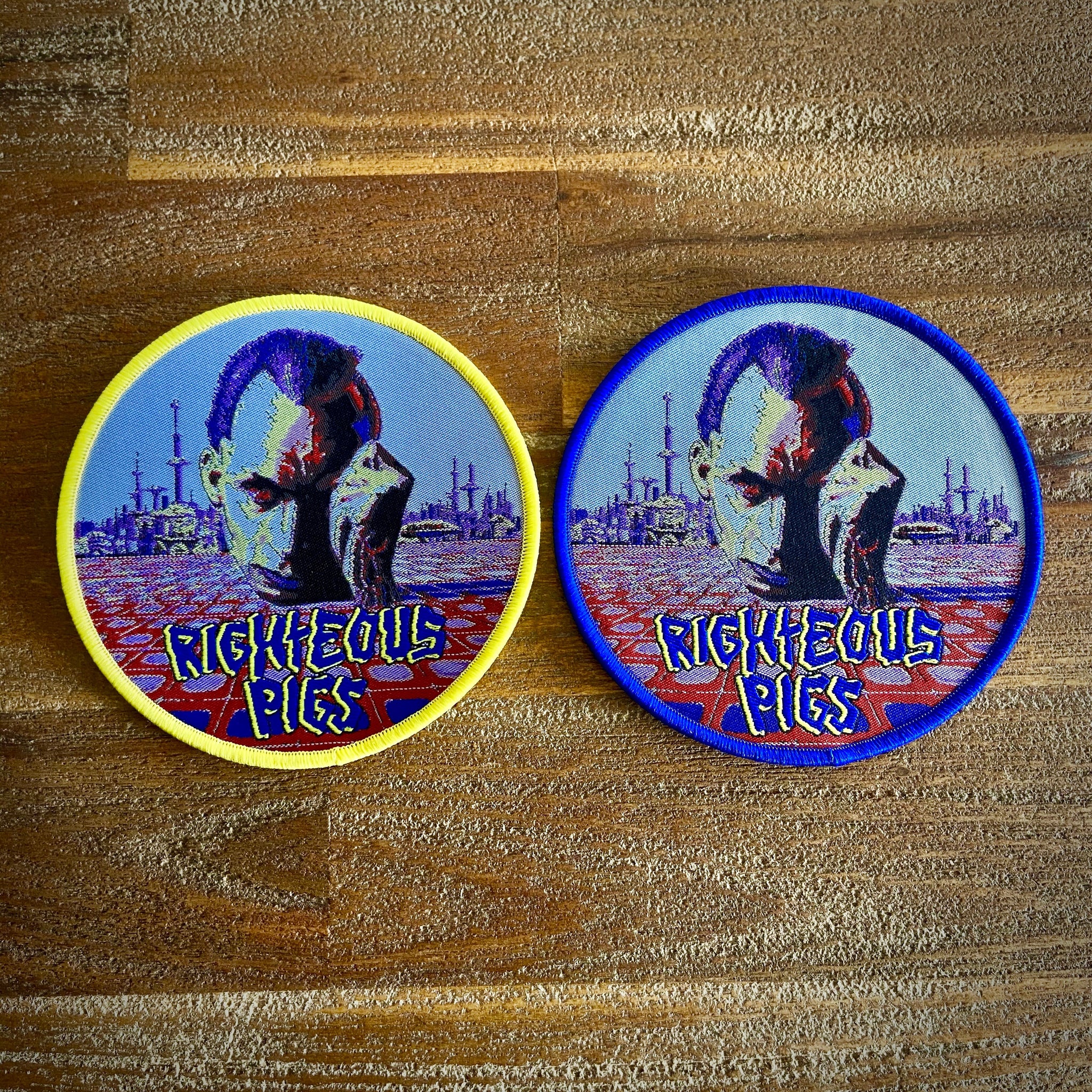 Righteous Pigs – Pull The Plug Patches