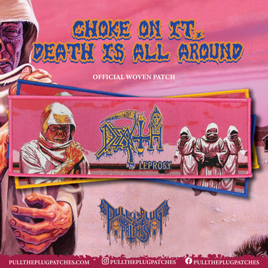 Death – Pull The Plug Patches