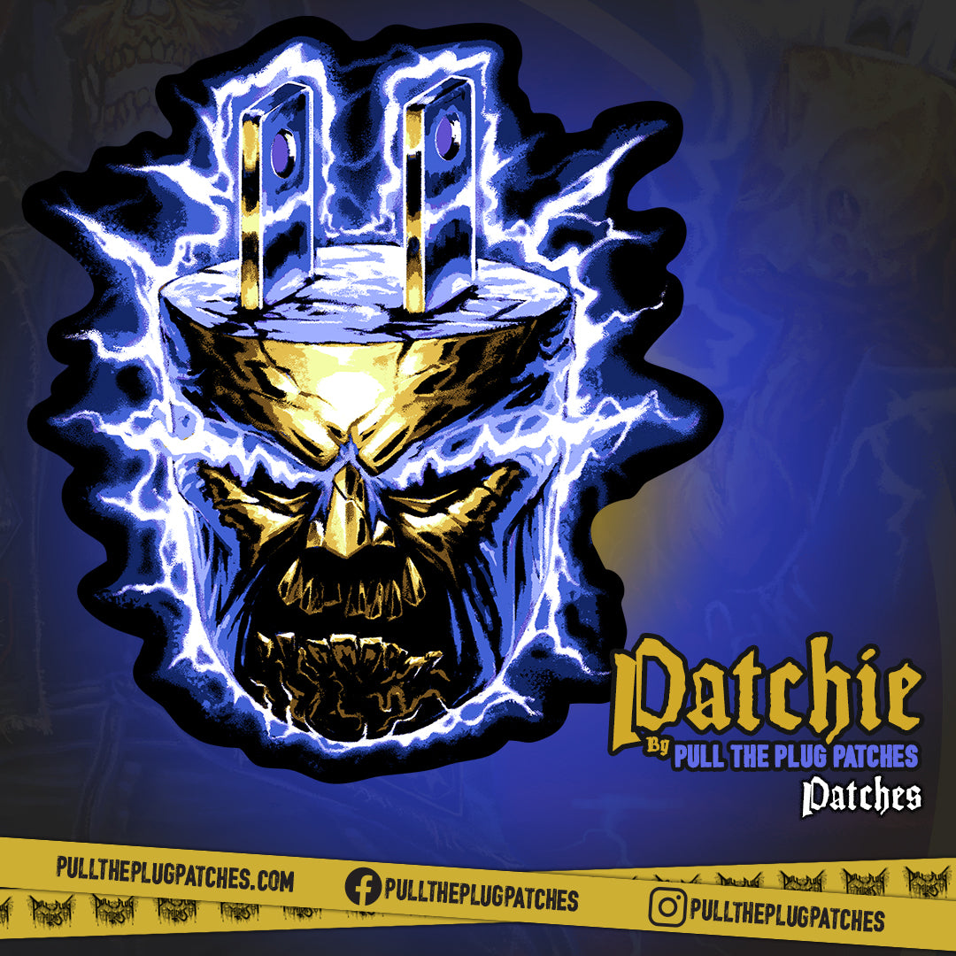 Patchie - Plughead Prime - Oversize Patch – Pull The Plug Patches
