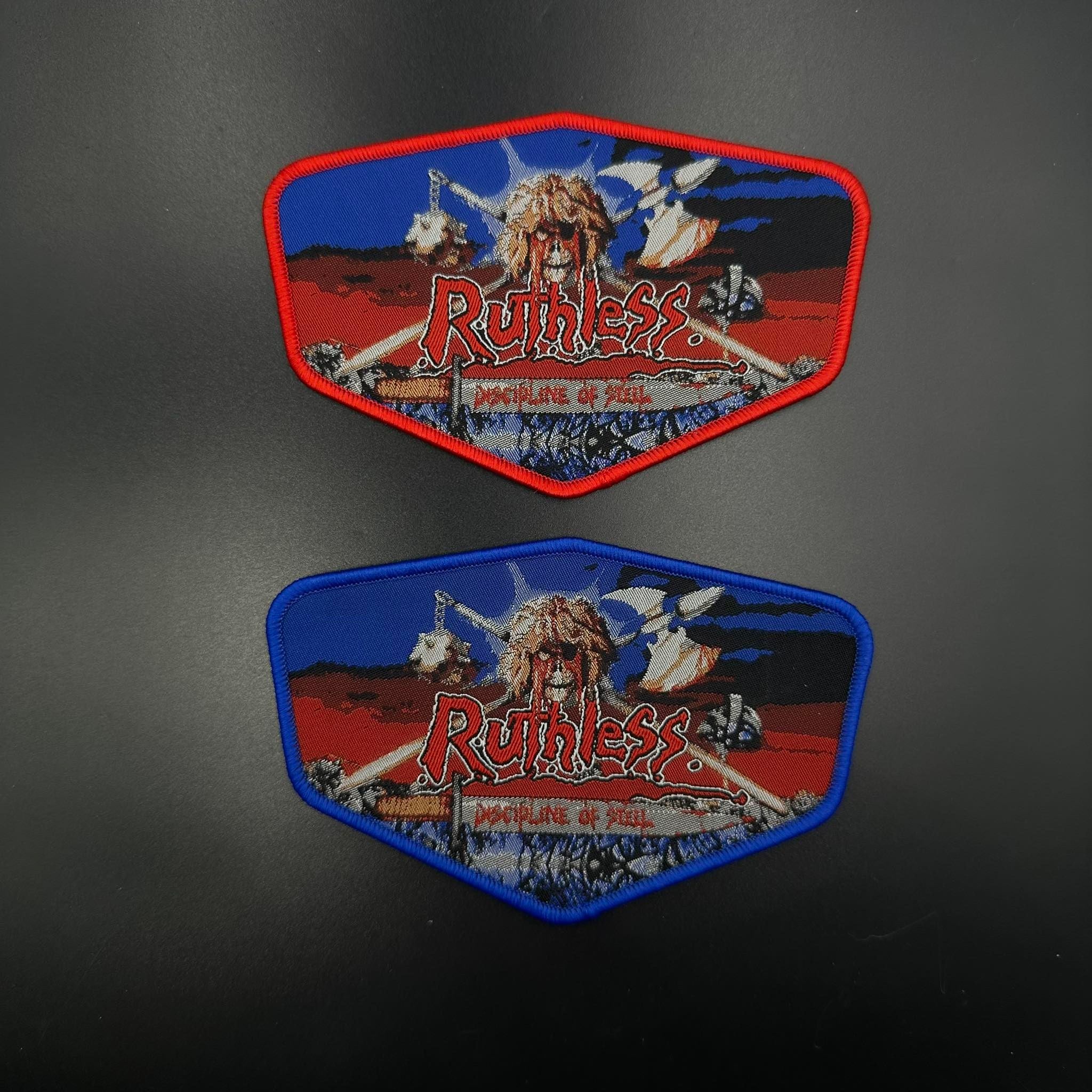 Ruthless - Discipline Of Steel – Pull The Plug Patches