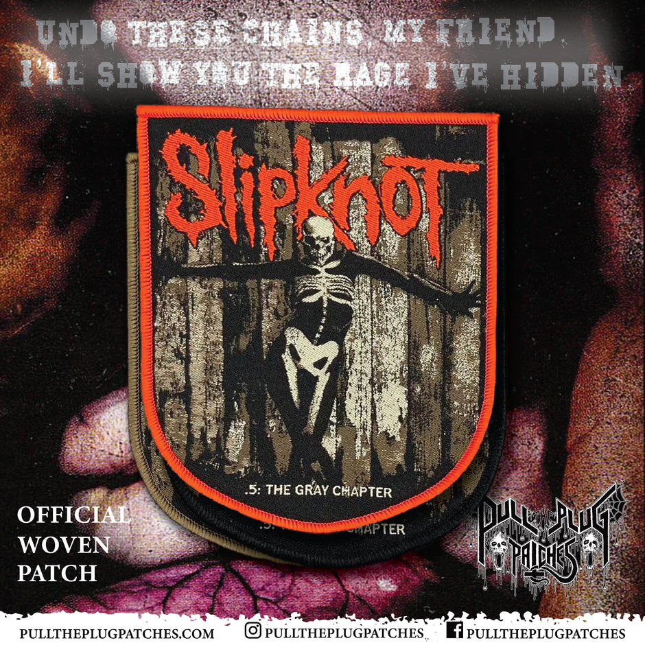 Slipknot – Pull The Plug Patches