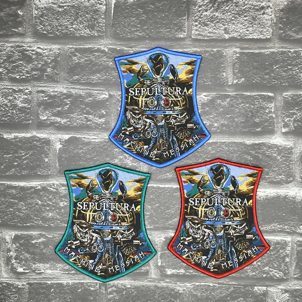 Sepultura - Machine Messiah – Pull The Plug Patches