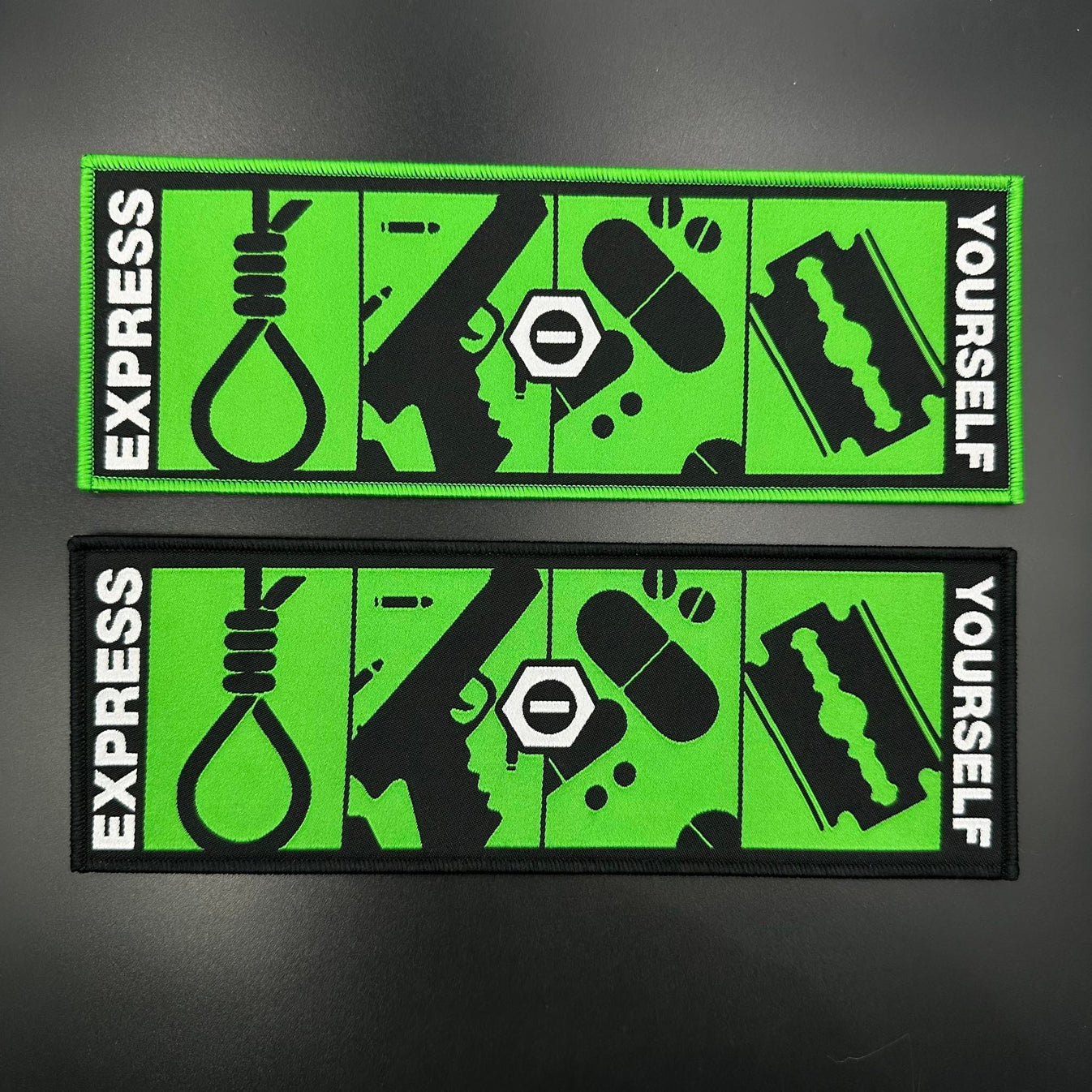 Type O Negative - Express Yourself - Strip Patch – Pull The Plug Patches