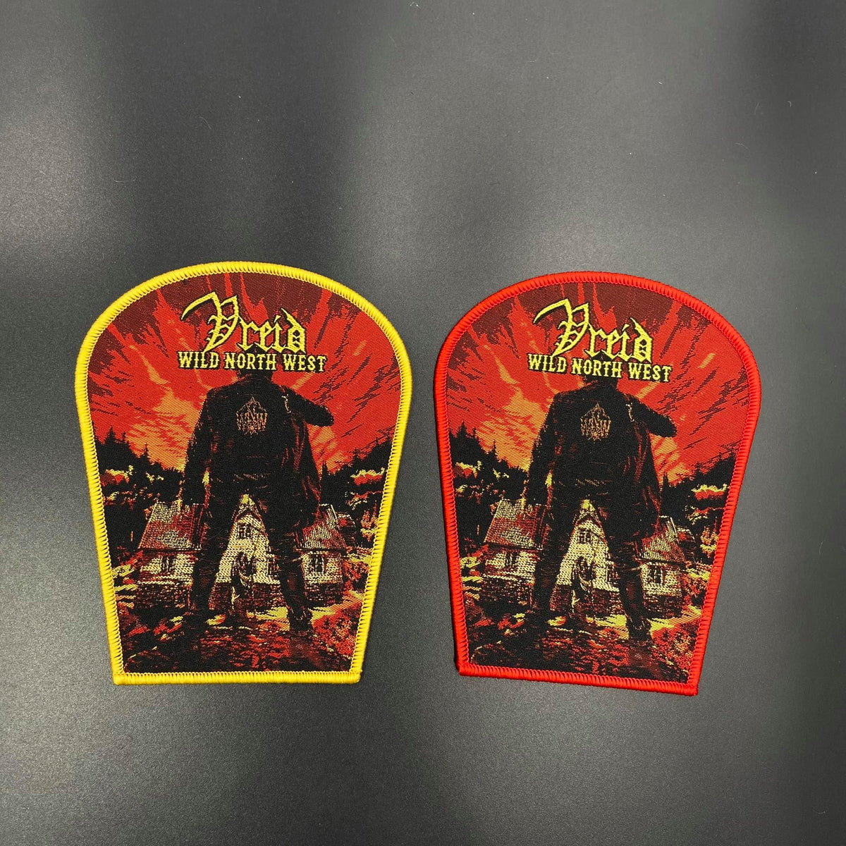Vreid - Wild North West – Pull The Plug Patches