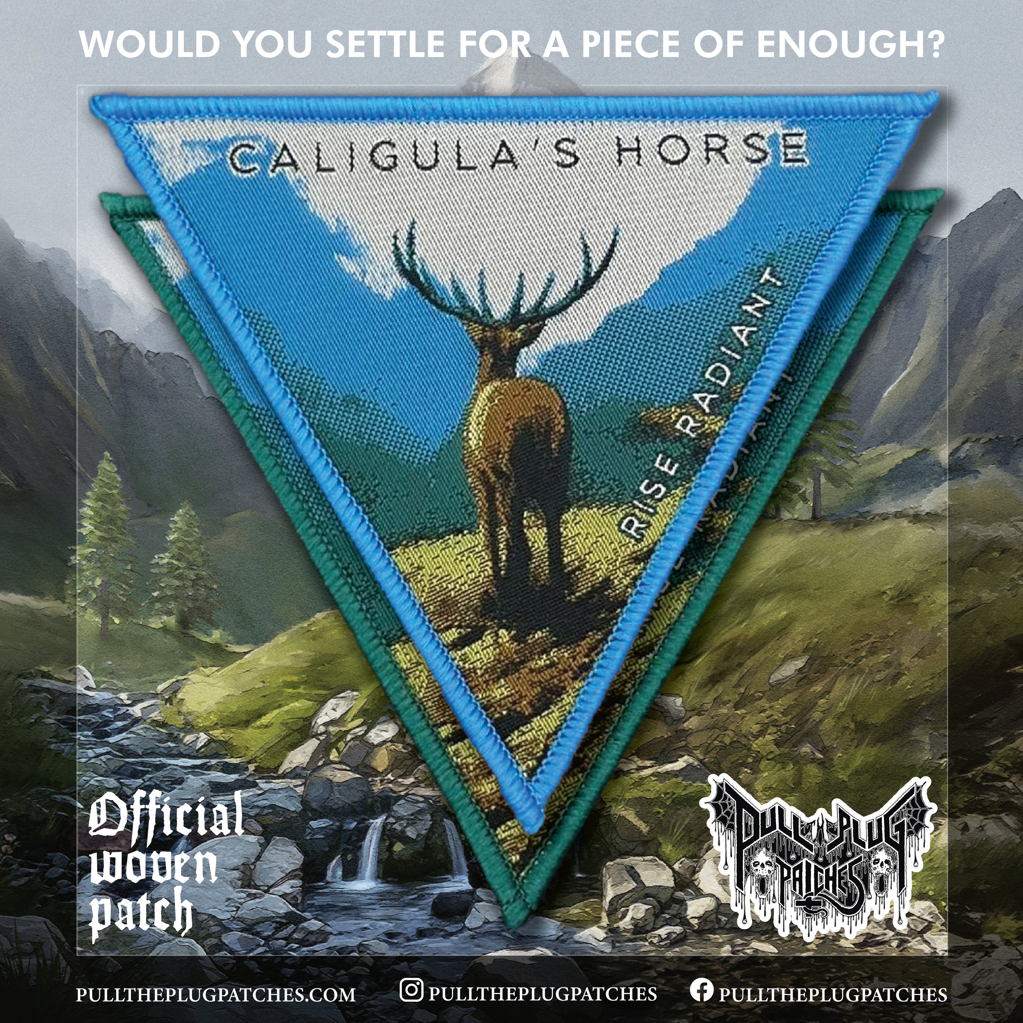Caligula's Horse - Rise Radiant - Patch – Pull The Plug Patches