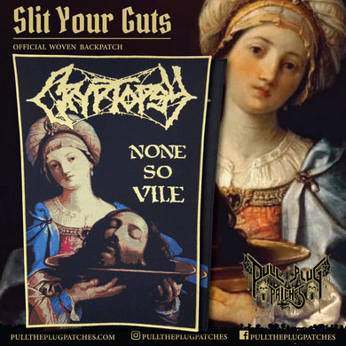 Cryptopsy – Pull The Plug Patches