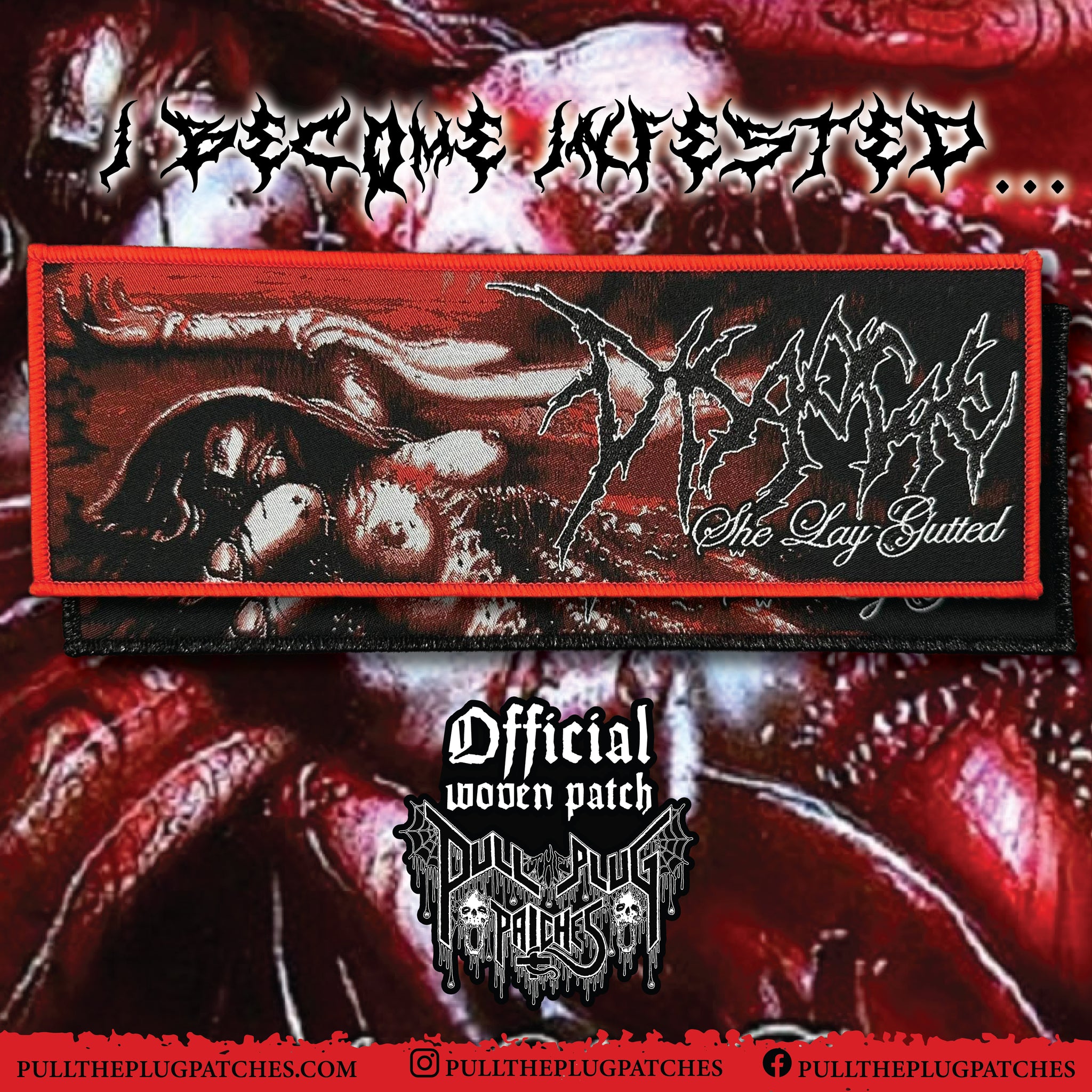 Disgorge – Pull The Plug Patches