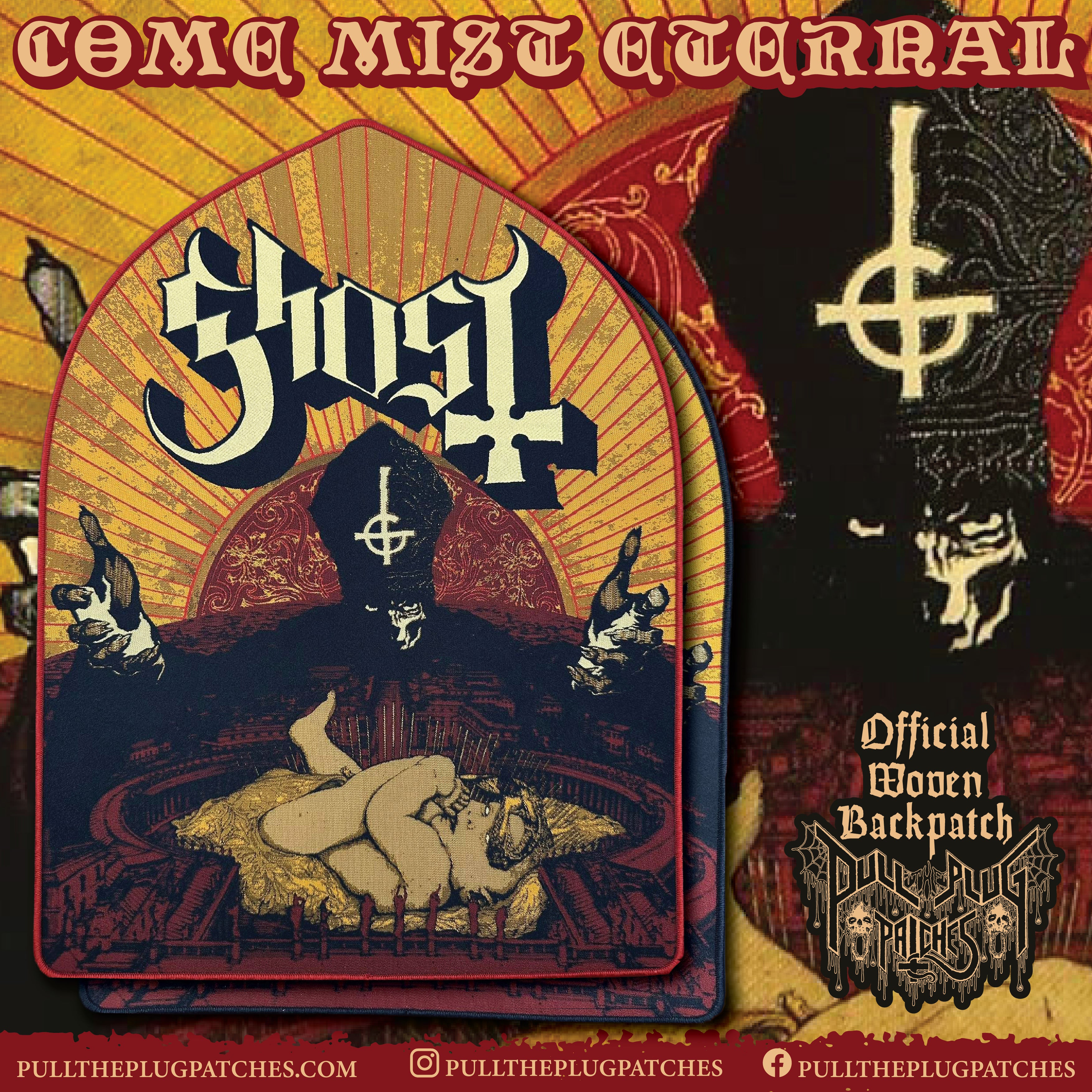 Ghost - Infestissumam - Backpatch – Pull The Plug Patches