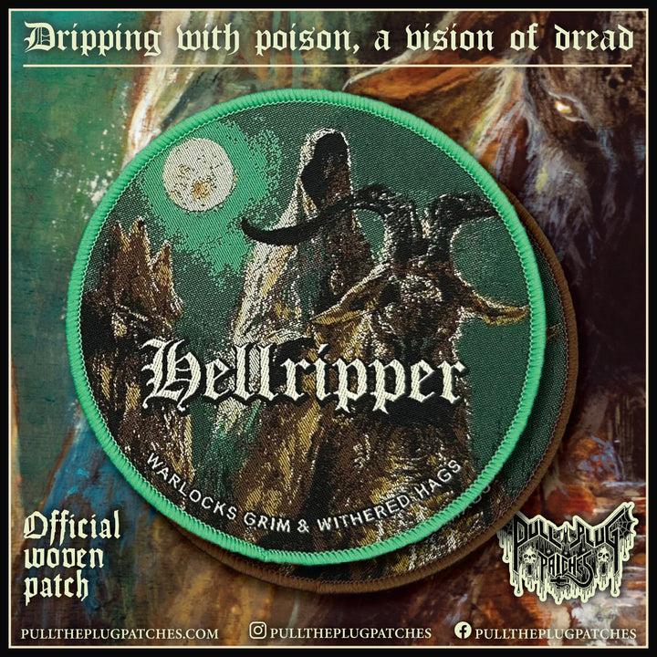Hellripper – Pull The Plug Patches