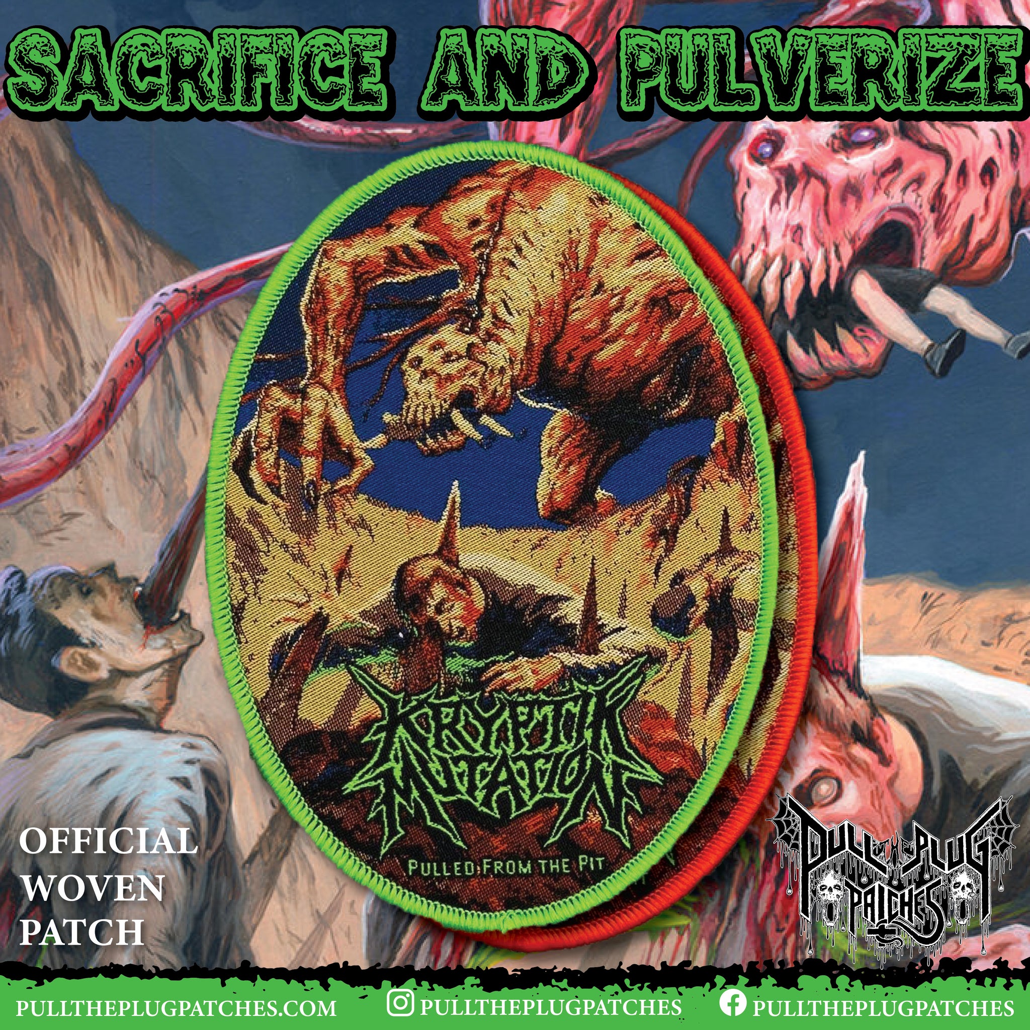 Kryptik Mutation – Pull The Plug Patches