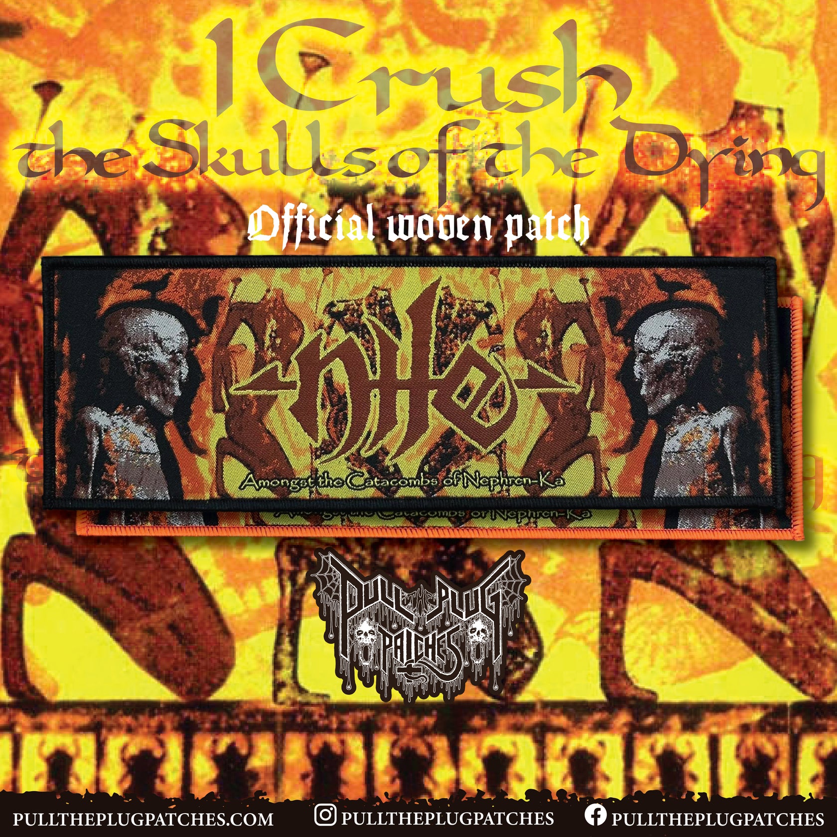 Nile - Amongst the Catacombs of Nephren-Ka - Strip Patch – Pull The ...