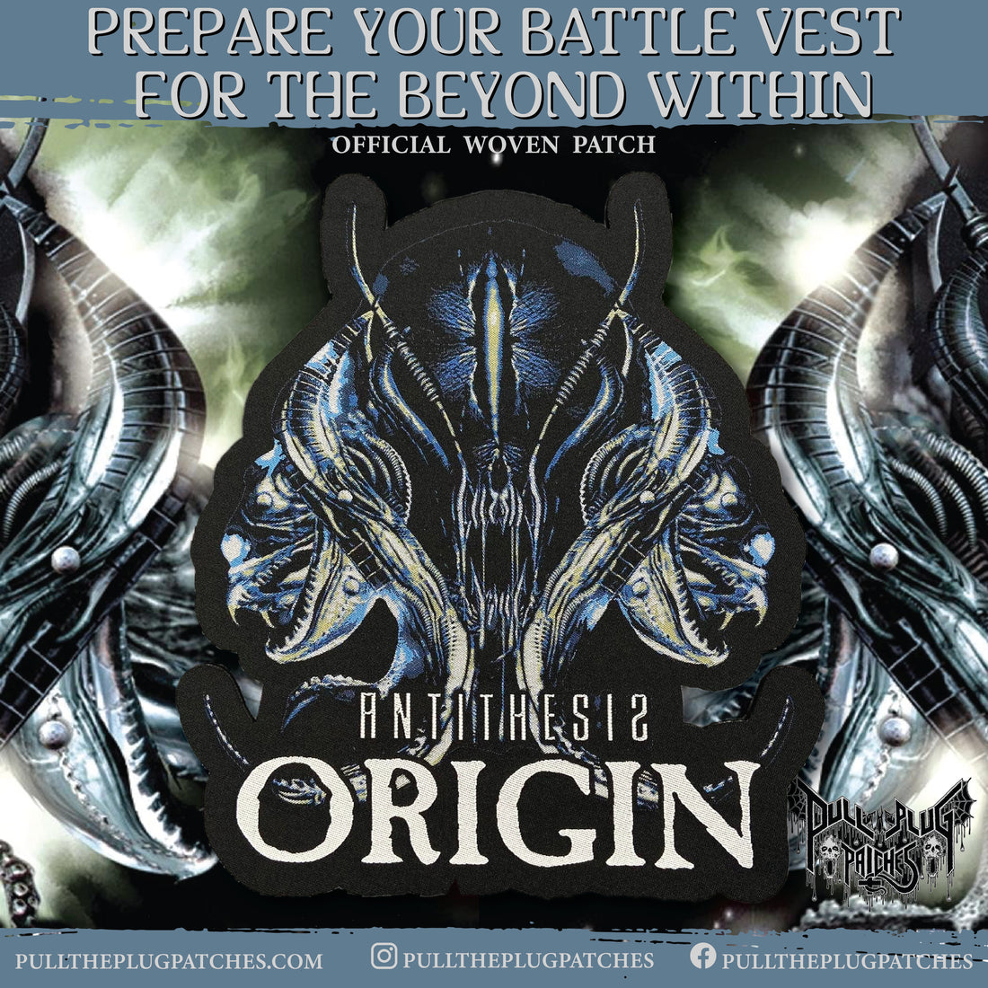 Origin - Antithesis - Oversize Patch – Pull The Plug Patches