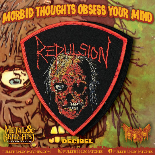 Repulsion – Pull The Plug Patches