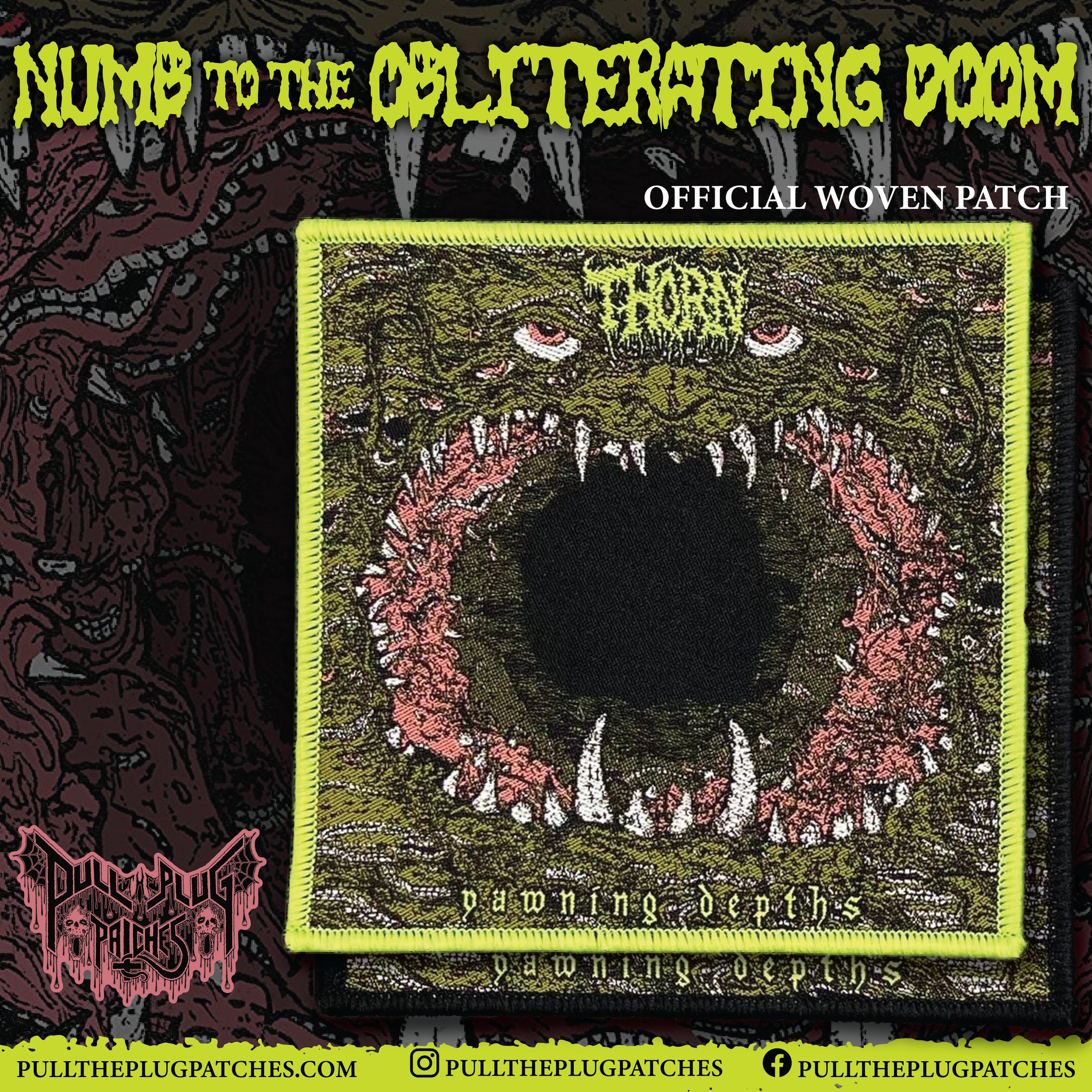 Thorn - Yawning Depths – Pull The Plug Patches